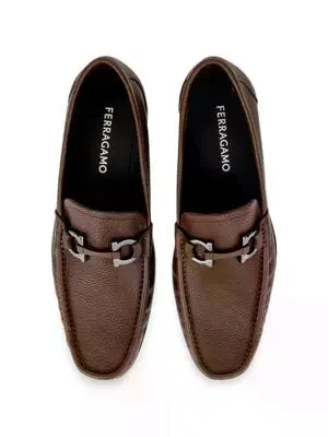 FERRAGAMO Gancini Ornament Loafers