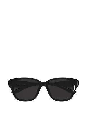 Balenciaga Nova Bb Logo Sunglasses - Black