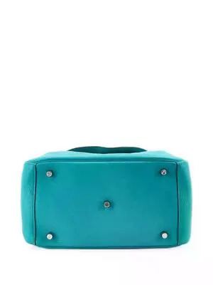 Hermès Lindy Bag Clemence 30 Shoulder Bag - Blue