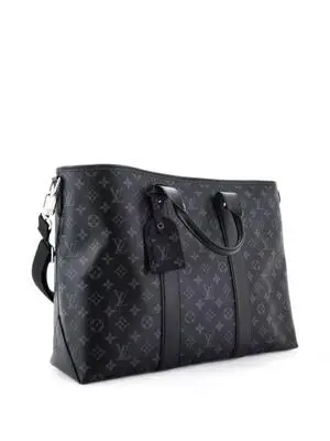 LOUIS VUITTON Weekend Nm Monogram Taigarama Tote Bag