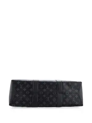 LOUIS VUITTON Weekend Nm Monogram Taigarama Tote Bag