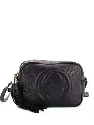 Gucci Soho Disco Leather Mini Crossbody Bag - Black