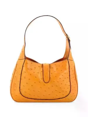 Gucci Jackie 1961 Ostrich Medium Hobo Bag