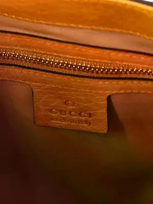 Gucci Jackie 1961 Ostrich Medium Hobo Bag