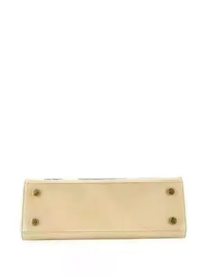LOUIS VUITTON Brea Handbag Monogram Vernis Mm Satchel - Neutrals