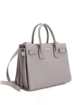 Saint Laurent Sac De Jour Bag Leather Baby Tote Bag