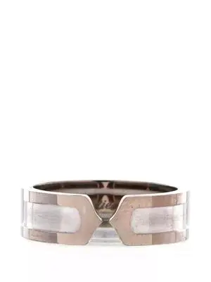 Cartier C De 18k White Gold 6.5mm Ring - Silver