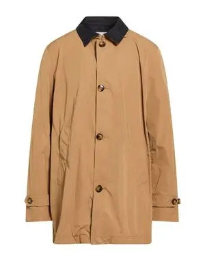 Woolrich Overcoat & Trench Coat Camel Size Textile Fibers