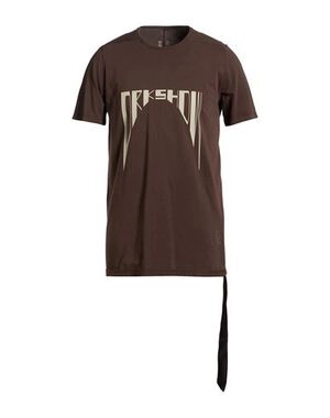 Rick Owens T-shirt Size Cotton - Brown