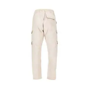 MAUNA KEA Canva And Corduroy Cargo Pant - Beige