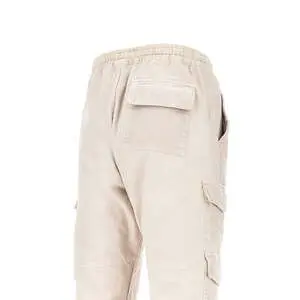 MAUNA KEA Canva And Corduroy Cargo Pant - Beige