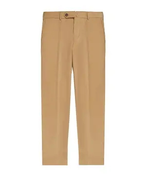 Incotex Flat-front Trousers - Light Brown