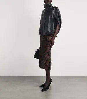 Simkhai Nappa Jada Leather Jacket