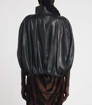 Simkhai Nappa Jada Leather Jacket