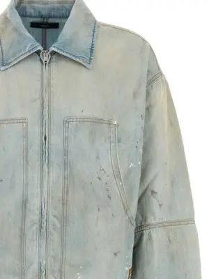 Amiri Long-sleeve Casual Jacket - Blue