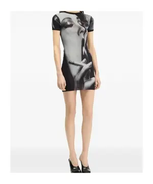 JEAN PAUL GAULTIER The Smoking Dress - Black