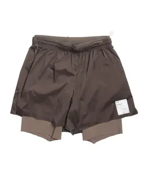 Satisfy Techsilk 8' Layered Running Shorts - Flowsand