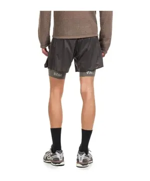Satisfy Techsilk 8' Layered Running Shorts - Flowsand