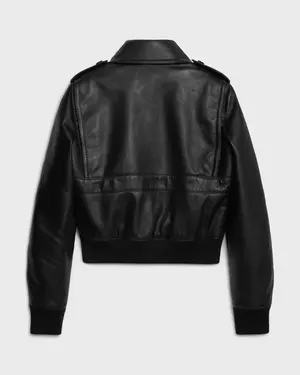 Celine Blouson Jacket In Calsfskin
