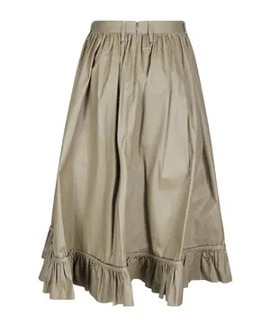 MAISON MARGIELA Elasticated Waistband Ruffled Skirt