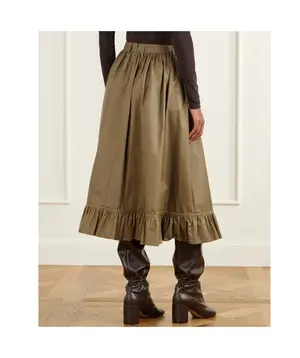 MAISON MARGIELA Elasticated Waistband Ruffled Skirt