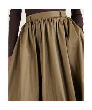 MAISON MARGIELA Elasticated Waistband Ruffled Skirt