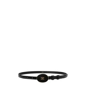 Celine Oval Belt Black