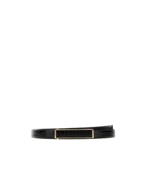 TOM FORD Embossed Belt - Black