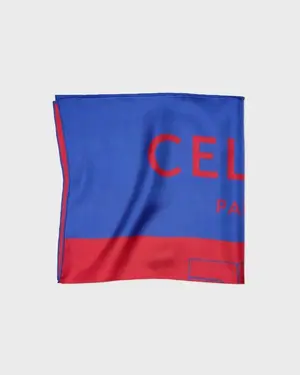 Celine Square Silk Scarf