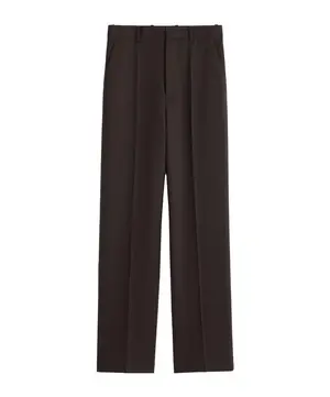 MAISON MARGIELA Wide-leg Trousers - Olive Paste