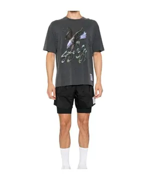 Satisfy Short-sleeved T-shirt - Black Faded