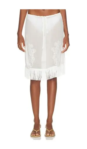 WITH JÉAN With Jean Andie Skirt In White.