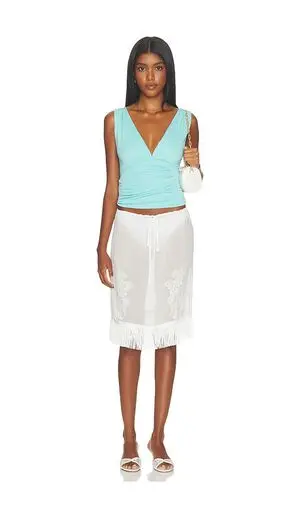 With Jéan Jane Top In Teal