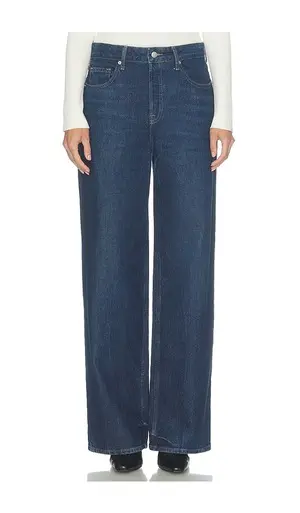 Good American Vintage Wide Jean In Denim-dark