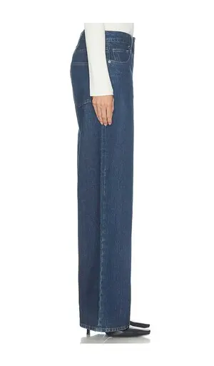Good American Vintage Wide Jean In Denim-dark