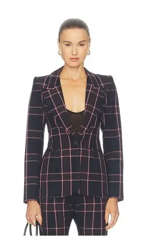 Smythe Hourglass Blazer In Black