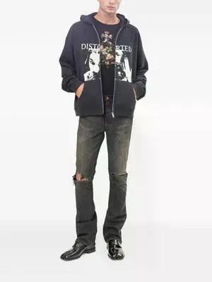 KAMIYA Distressed Slim-fit Jeans