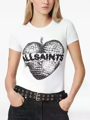 ALLSAINTS Graphic-print T-shirt - White