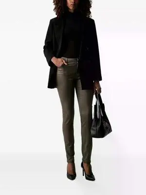 MORGAN Stud-embellished Skinny Trousers