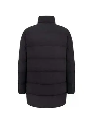 Emporio Armani Quilted Hooded Coat