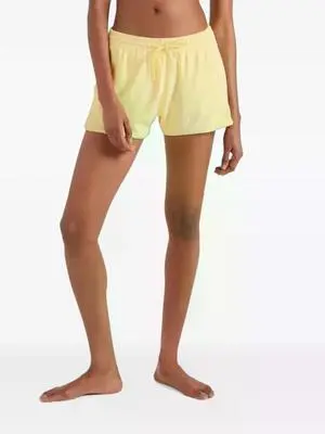Hunza G Drawstring Shorts - Yellow