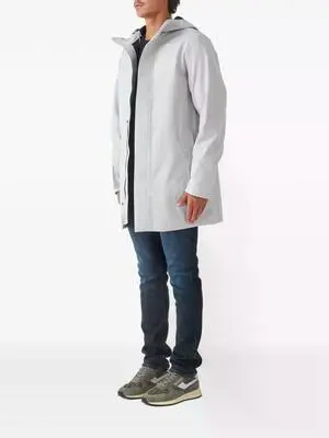 K-WAY Marlyn Hooded Logo-patch Coat