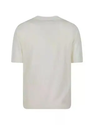 P.a.r.o.s.h Short-sleeve Knitted T-shirt - White