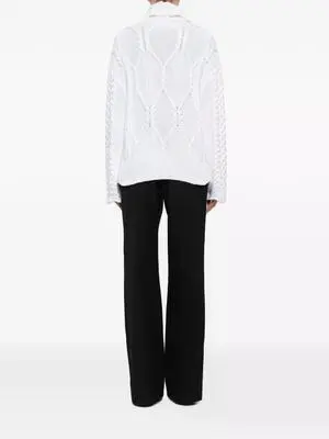 JUUN.J Cable-knit Roll-neck Sweater