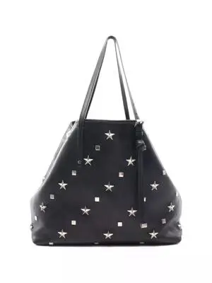 JIMMY CHOO 2000s Sasha Star-stud Tote Bag