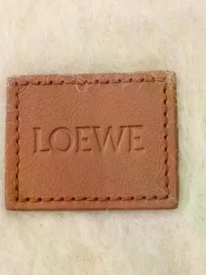 Loewe 2020s Anagram Fringed Scarf