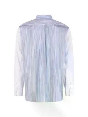 Comme Des Garçons Striped Cotton Shirt