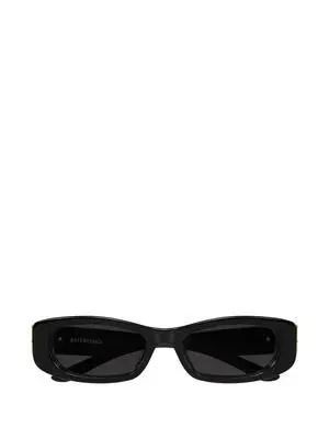 Balenciaga Cosmo Bb-logo Oval-frame Sunglasses