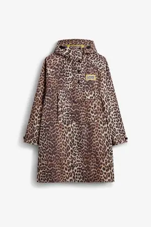 GANNI X Hunter Poncho - Brown