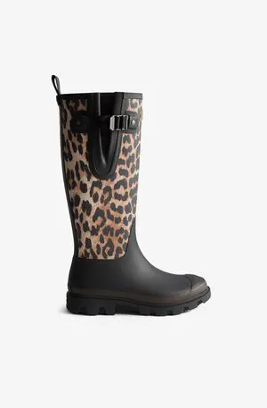 GANNI X Hunter Downpour Tall Boots - Brown